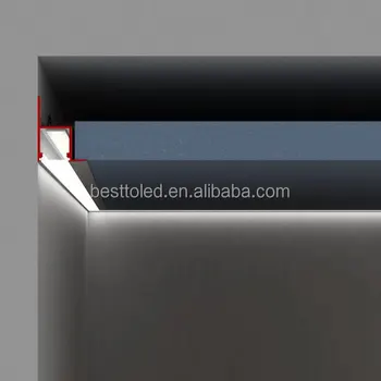 China Wall Edge Corner Recessed Illumination Led Aluminum Profile ...