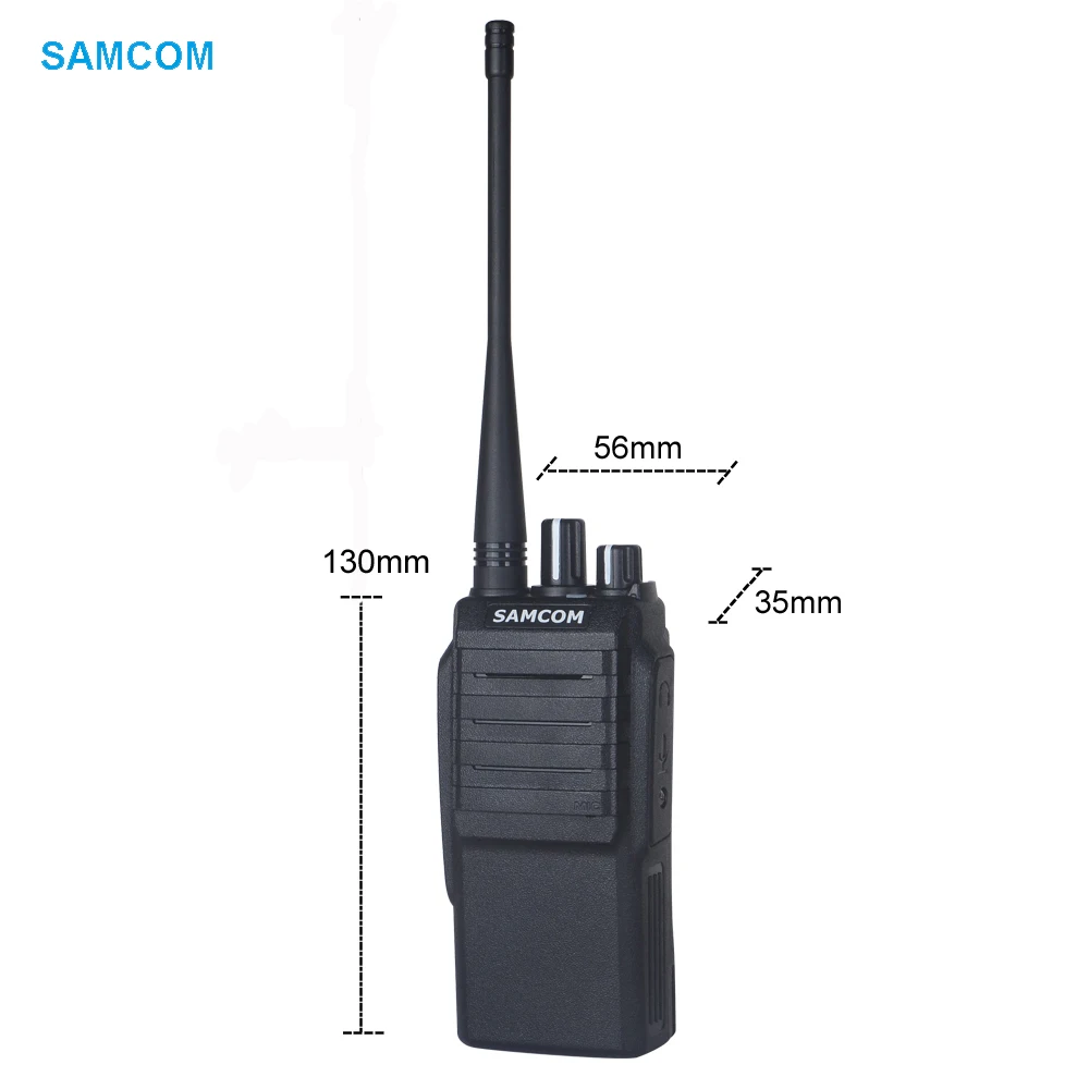 Long Range Handheld Waterproof Radio SAMCOM CP-800 VHF UHF FM Transceiver