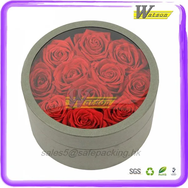 custom festival rose flower cardboard flower/gift paper box with - 动态图库网