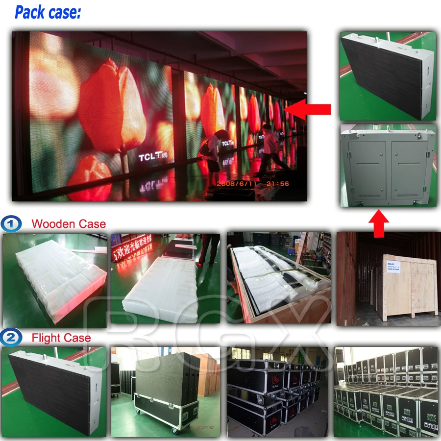 64*32 Rgb Led Display Module Led Panel P6 Indoor Led Modules - Buy ...