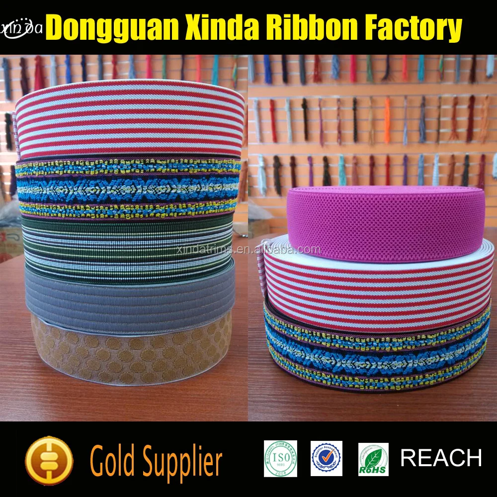 Custom Elastic Bands/high Quality Customized Woven Polyester Elastic ...
