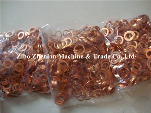 Thin Copper/Brass Washers, Injector Copper Washers, View thin copper ...