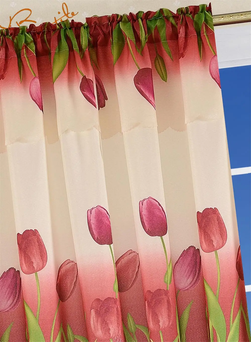 Printing Curtain Factory Outlet Low Price 2 Layer Curtain Online ...