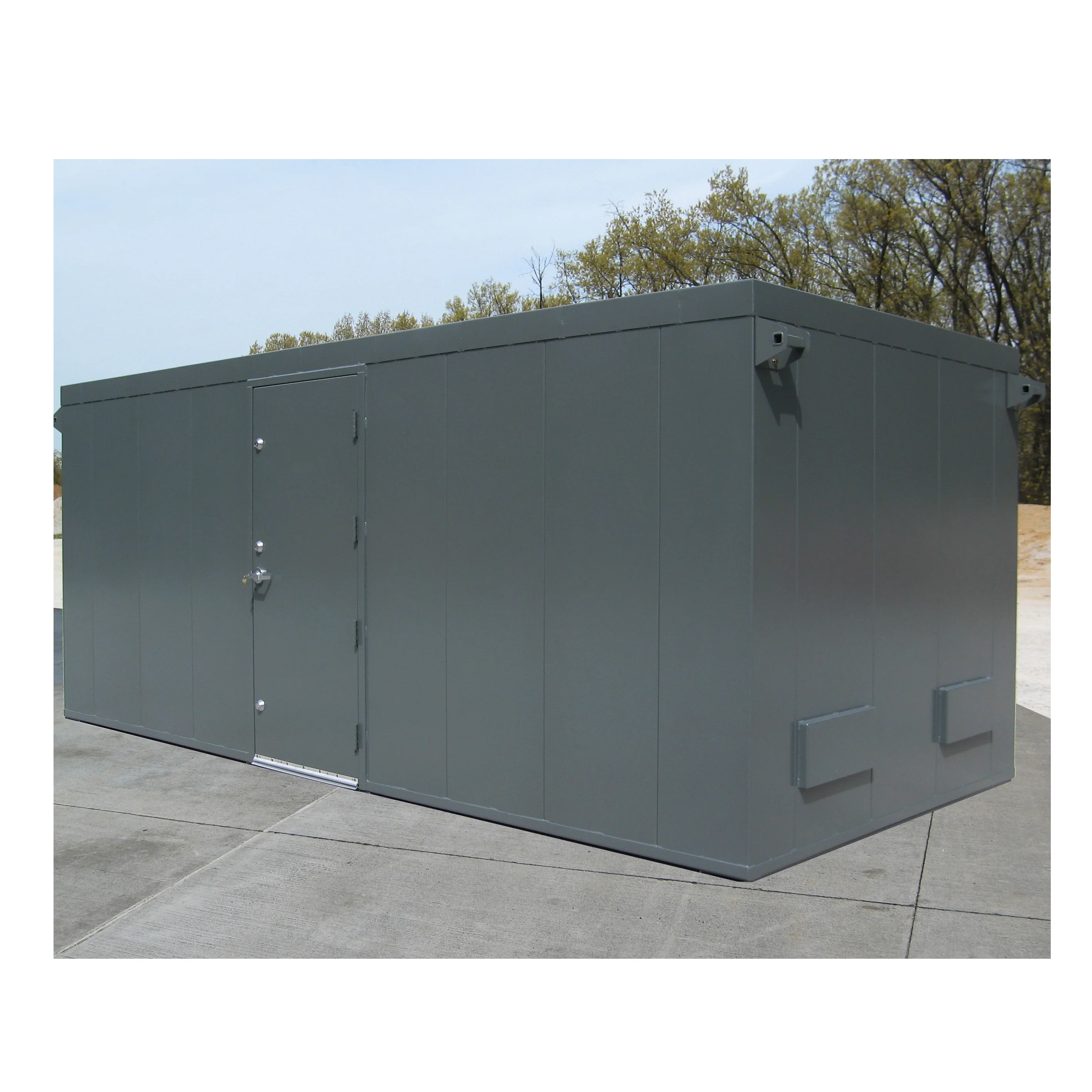 High Security Heavy Duty Steel Storm Shelter Storage Room Solution ...