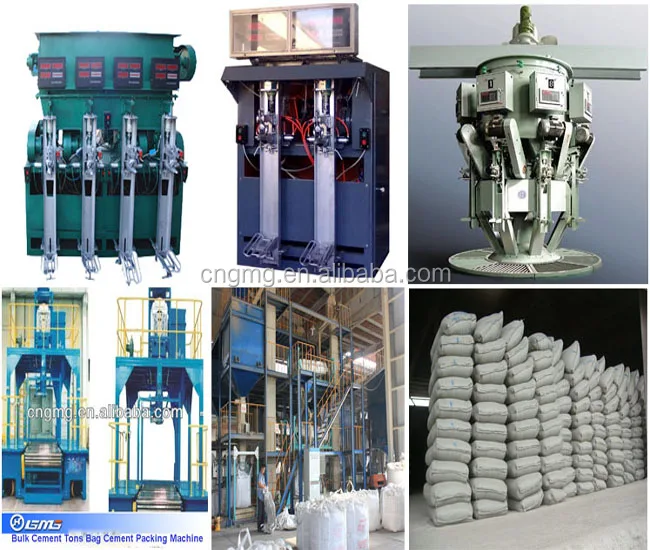 50kg Paper Bags 60-90t/h Cement Rotary Packing Machine/cement Packer ...