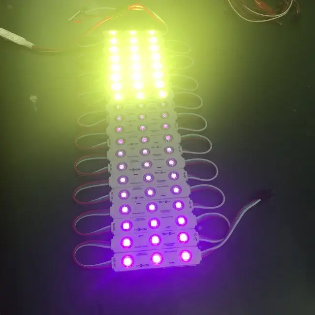 Led Dmx Pixel Module Light Rgb Dc12v 2811 3leds Ip68 Lens Module Light ...