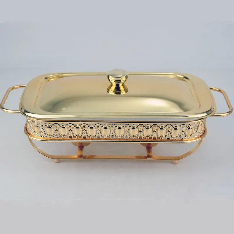 High Quality Commercial Round Metal Chafing Dishesglass Butter Dish ...