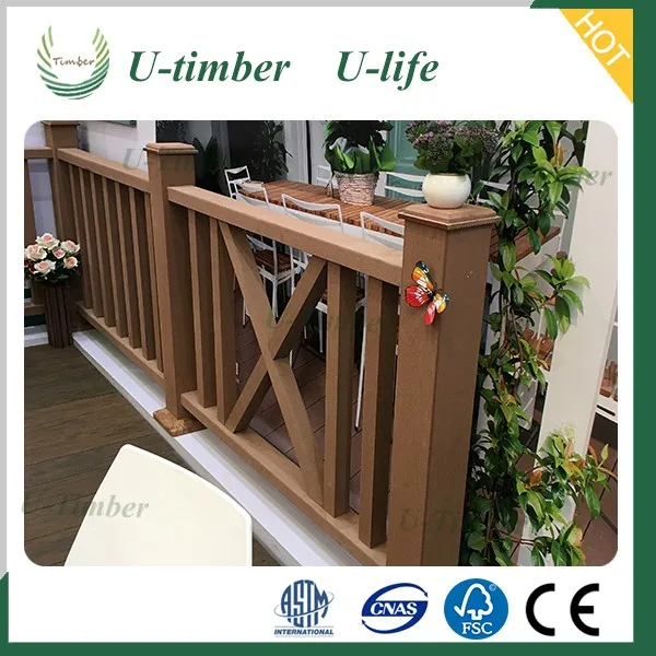 Wpc Factory Wpc Fence/wpc Panel/wpc Fence Post - Buy Wpc Railing ...