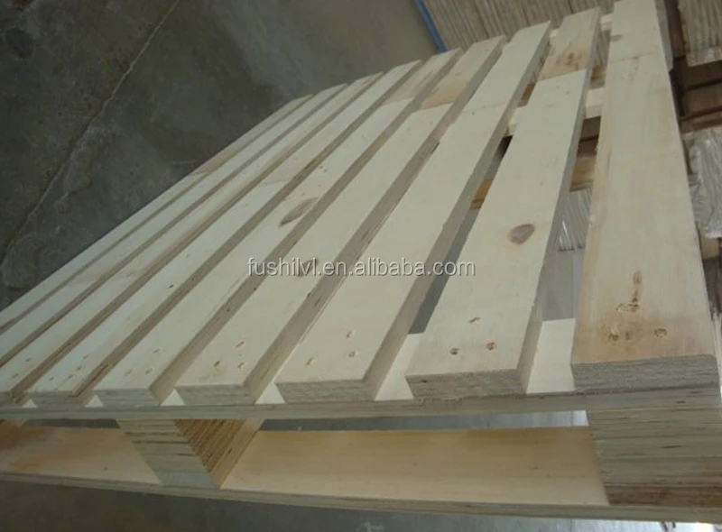 Plywood Raw Material - 13-Ply Poplar LVL Timber Pallets