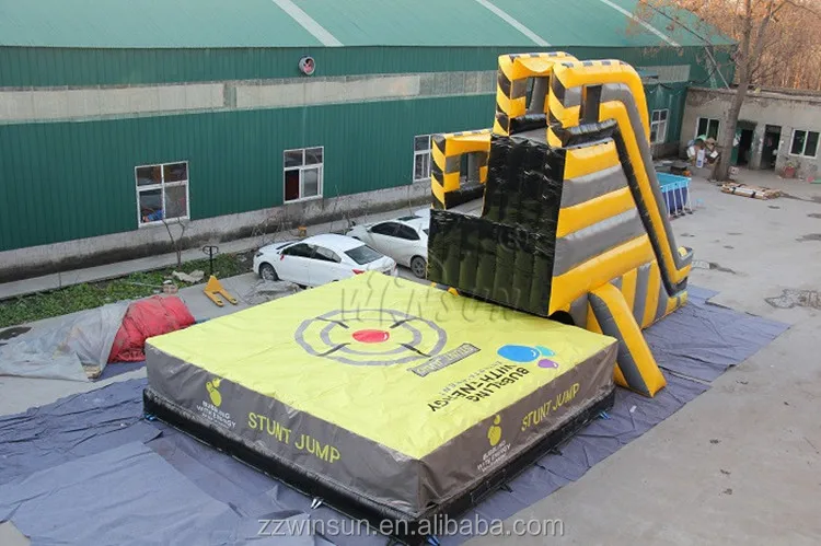 Giant 26' Inflatable Stunt Mattress Inflatable Stunt Bag Inflatable ...