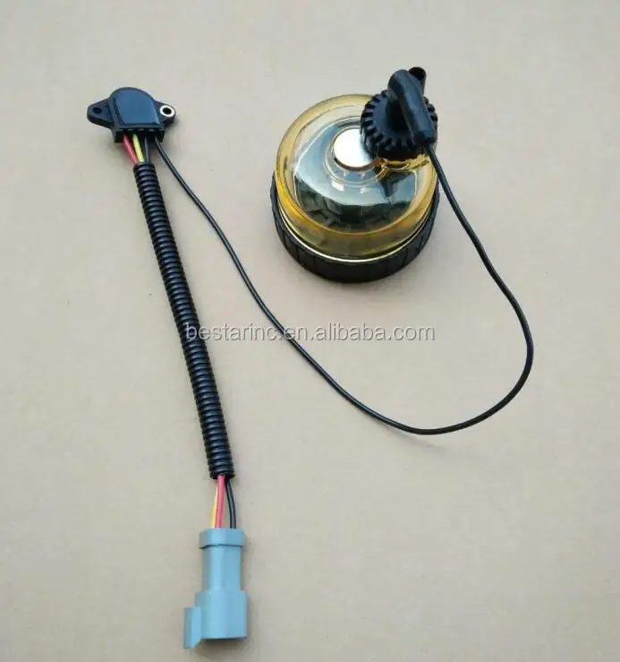 Koolman Fuel/oil Water Separator Bowl 3435527 for Excavators