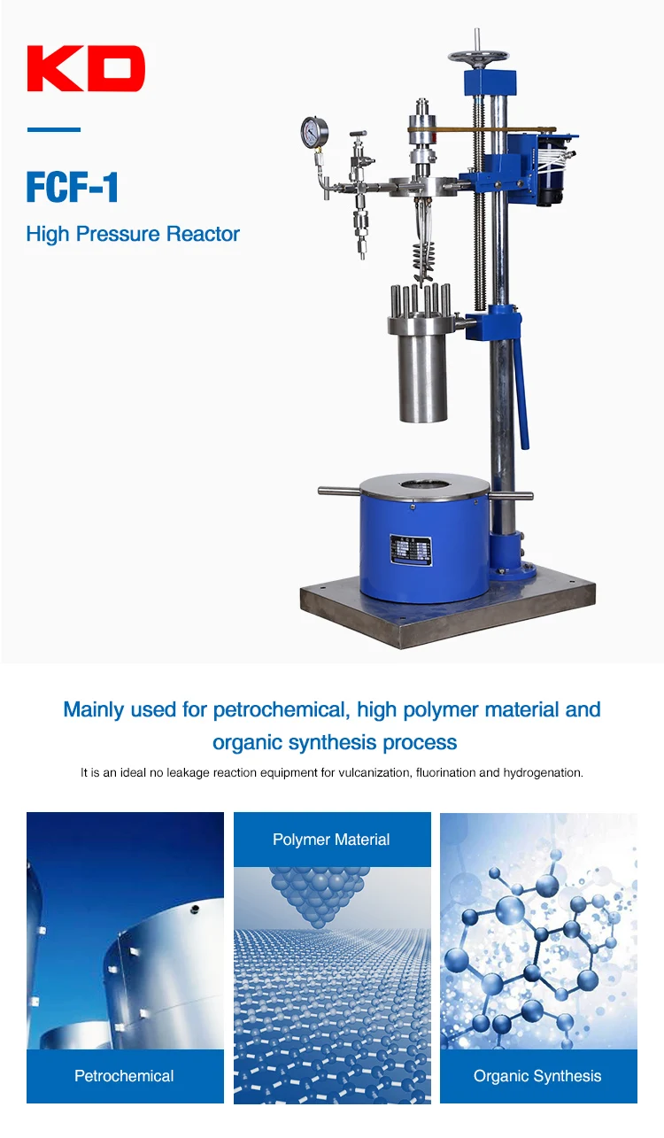 High Pressure Chemical Reaction Equipment Price Of High Pressure ...