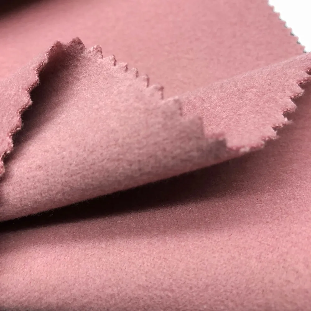 New Product 100% Polyester Micro Fiber Sanded Both Sides Brushed Fabric ...