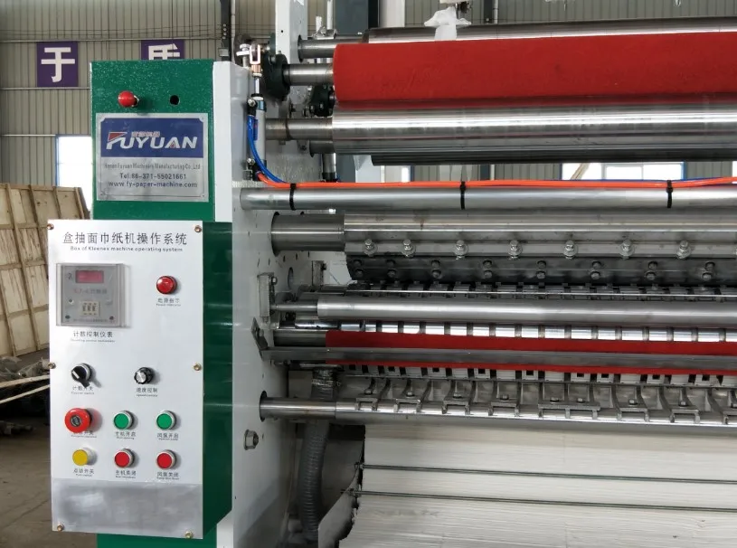 Full Automatic Facial Tissue Paper Making Machine Production Line ...