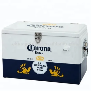 20l Corona Popular Metal Beer Cooler Box Ice Insulated Box - Buy 20l ...