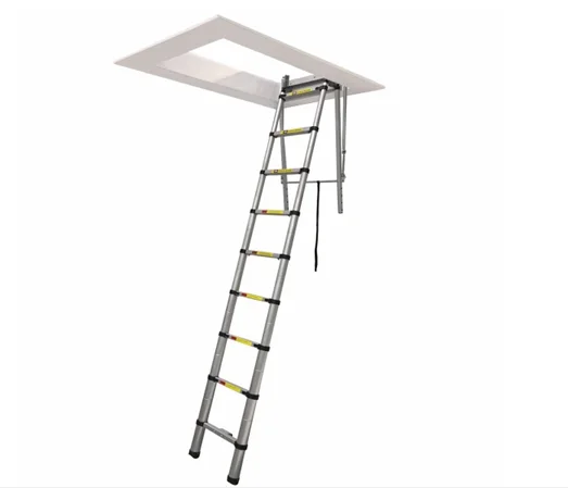 Single Straight Telescopic Attic Ladder - Buy Single Ladder,Attic ...
