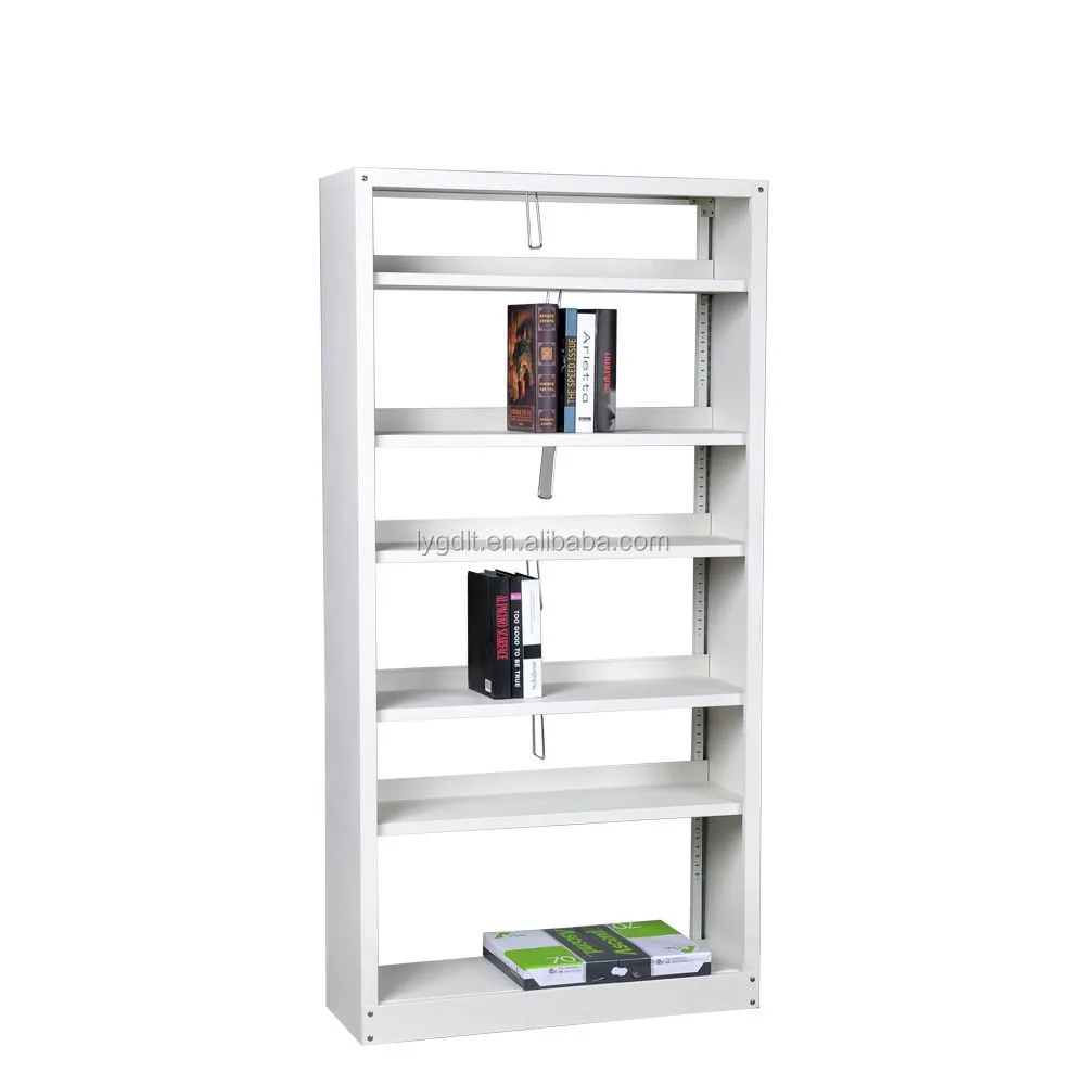 Heavy Duty Office Display Shelf Hanger Book Stopper Metal Book Shelf ...