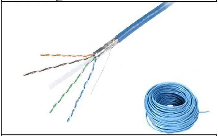 Stp Cat6 Network Cable 350m/box Aluminium Foil - Buy Cat6 Stp Cables ...