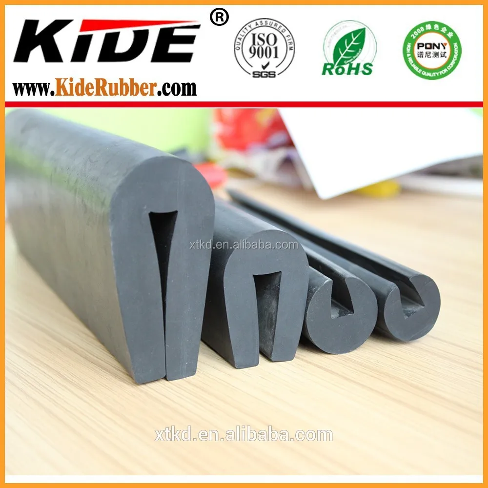 U Shaped Epdm Rubber Extrusion Seal Capping Rubber Products - Buy U ...