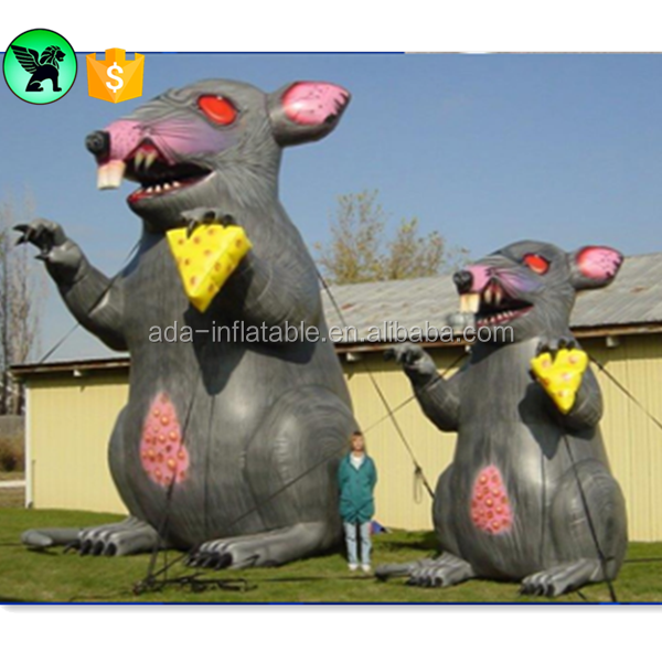3m Evil Rat Inflatable - Customized Outdoor Advertising