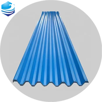 Colour Coated Sheets Blue Metal Galvanized Steel Roofing Panels - Buy ...