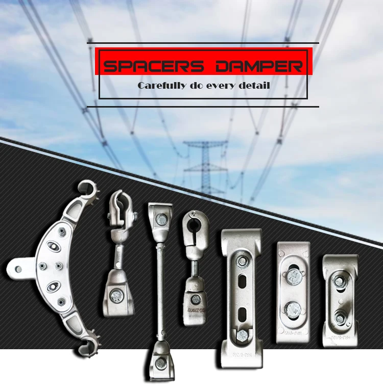 Overhead Line Equipment 3 Bundle Conductor Spacer Dampers - Buy 3 ...
