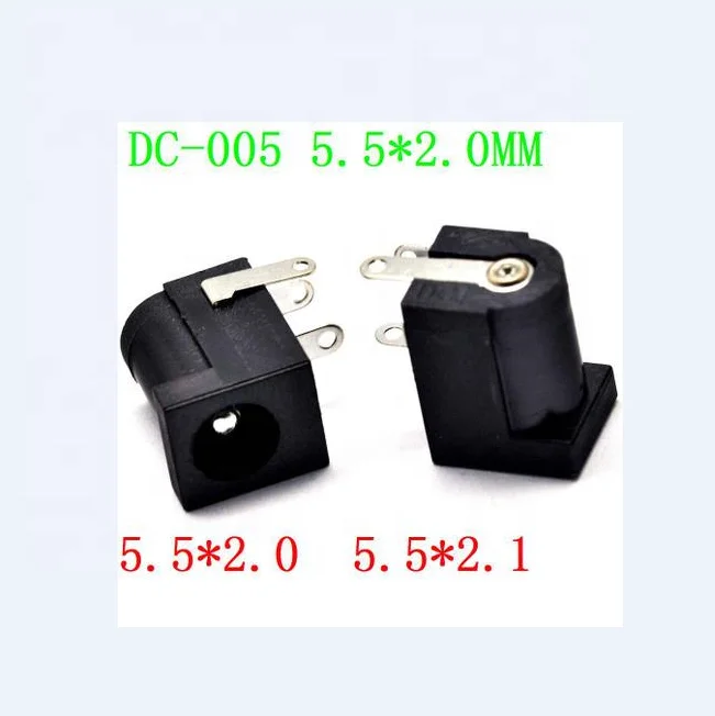 2.1mm X 5.5mm Barrel-type Pcb Mount Dc Power Jacks Sockets Dc-005 ...
