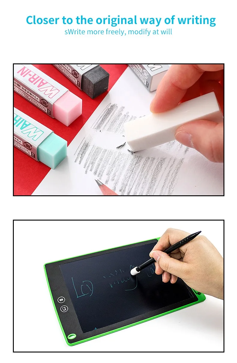 Erasable Writing Pad 8.5 Inch Lcd Writing Tablet For Kids Students ...