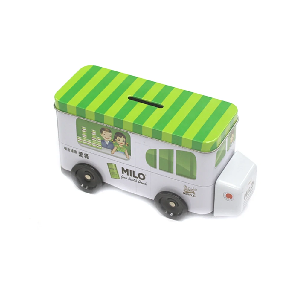Custom Children Gift Car Shaped Personalised Money Gift Box Coin Tin ...