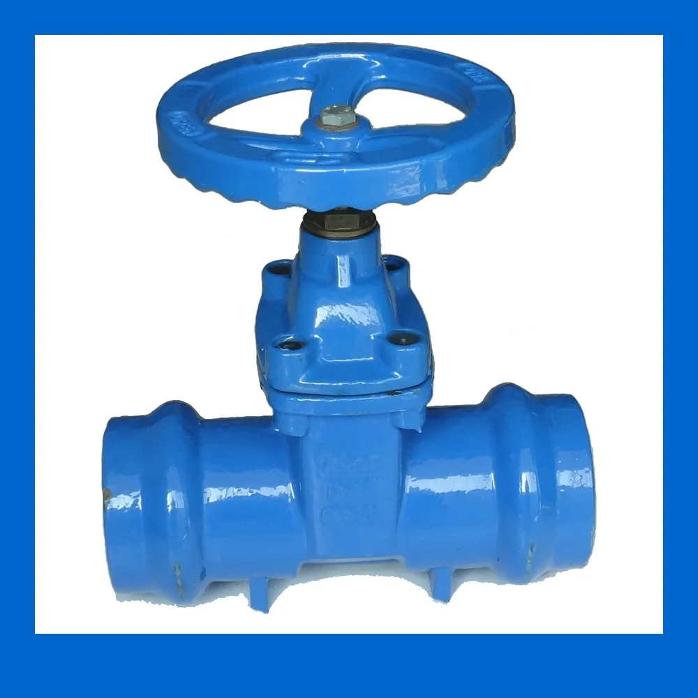 Handwheel operated Socket Gate Valve for 75mm PVC Pipes, View Socket ...