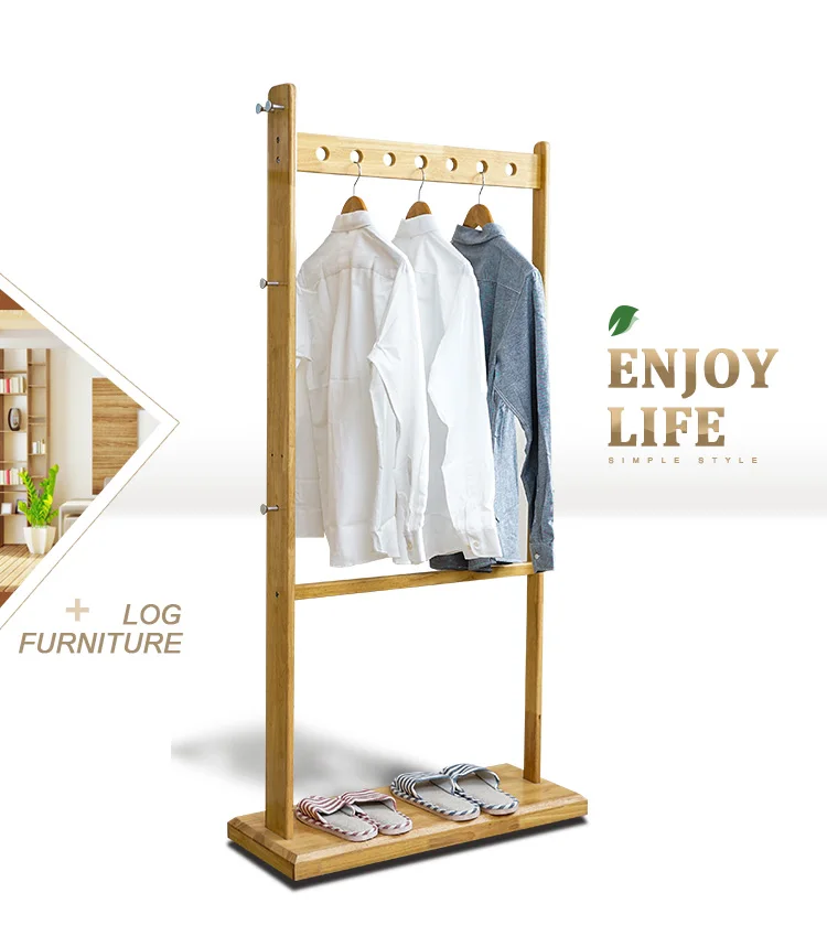 Hot Sale High Quality Wooden Hangers Home Wooden Hanger Stand - Buy ...