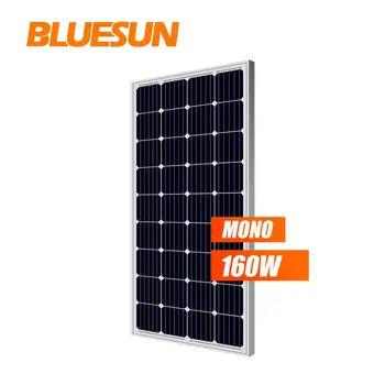 Bluesun Solar Panel Mono 160wp Panel Solar 150w 160w Solar Panel Kit ...