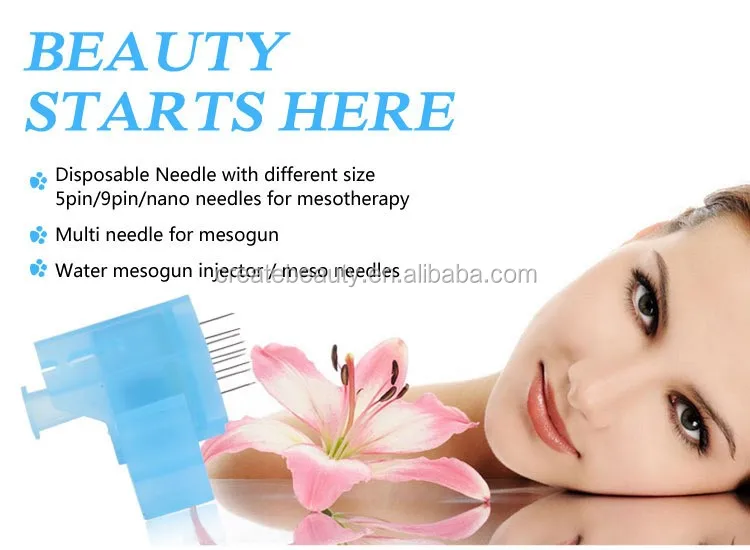 Mesotherapy Gun Injector Water Mesotherapy Needles / Injection Mesogun ...