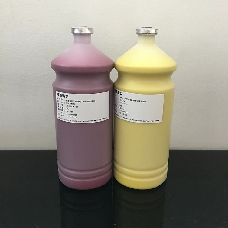 Fluorescent Neon Ink Sublimation T-shirt Printing Ink - Buy Neon ...