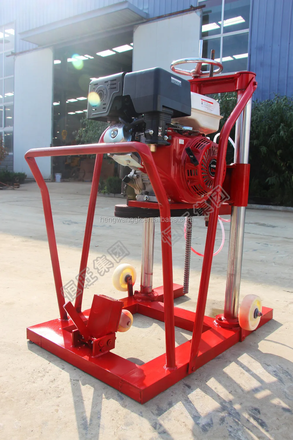 Pavement Coring Drilling Machine Concrete Horizontal Borehole Core ...