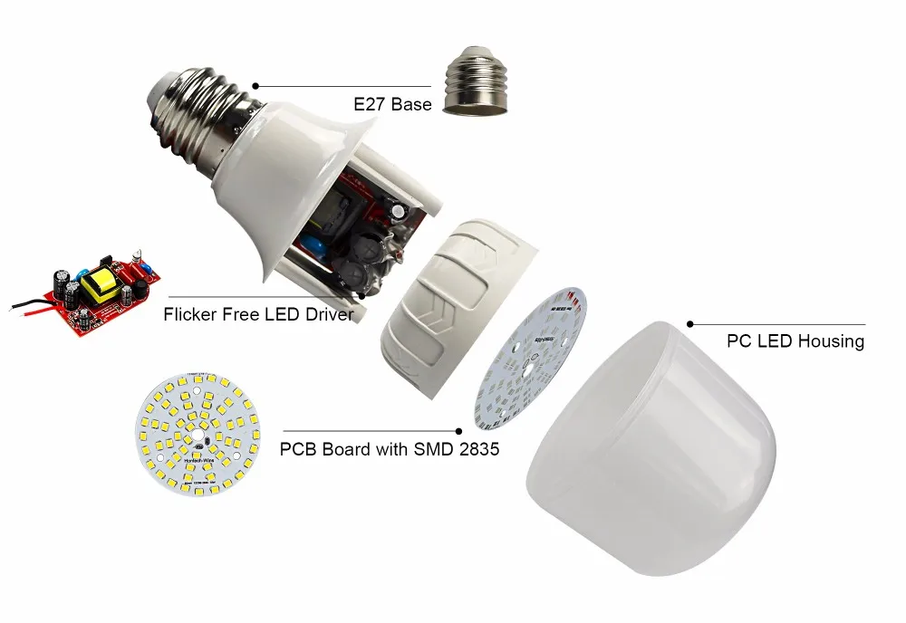 7w Chicken Farm Light Bulbs 2700k Layer Farm For Egg Production - Buy ...