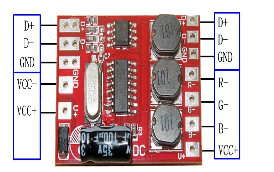 Standard Dmx512 Protocol Decoder Board - Buy Dmx512 Protocol Decoder ...