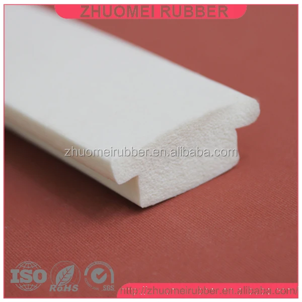 Rectangular Sponge Moss Rubber Seals Strips - ZHUOMEI RUBBER