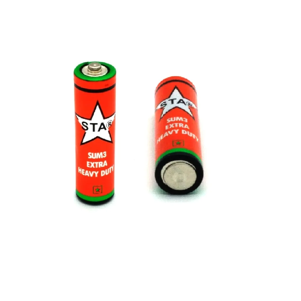 R6p Aa Um-3 1.5v Metal Jacket Battery Omasa - Buy High Performance R6 ...