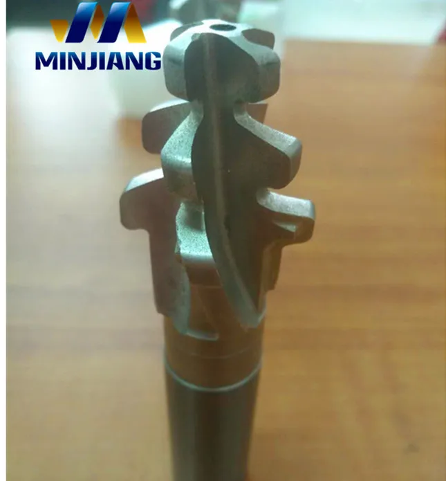 Solid Tungsten Carbide End Mills For Turbines Fir Tree Cutter Christmas ...