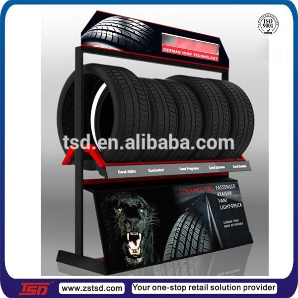 Shop Retail Metal Car Or Motorcycle Tire Display Stand Rack - Buy Tire ...