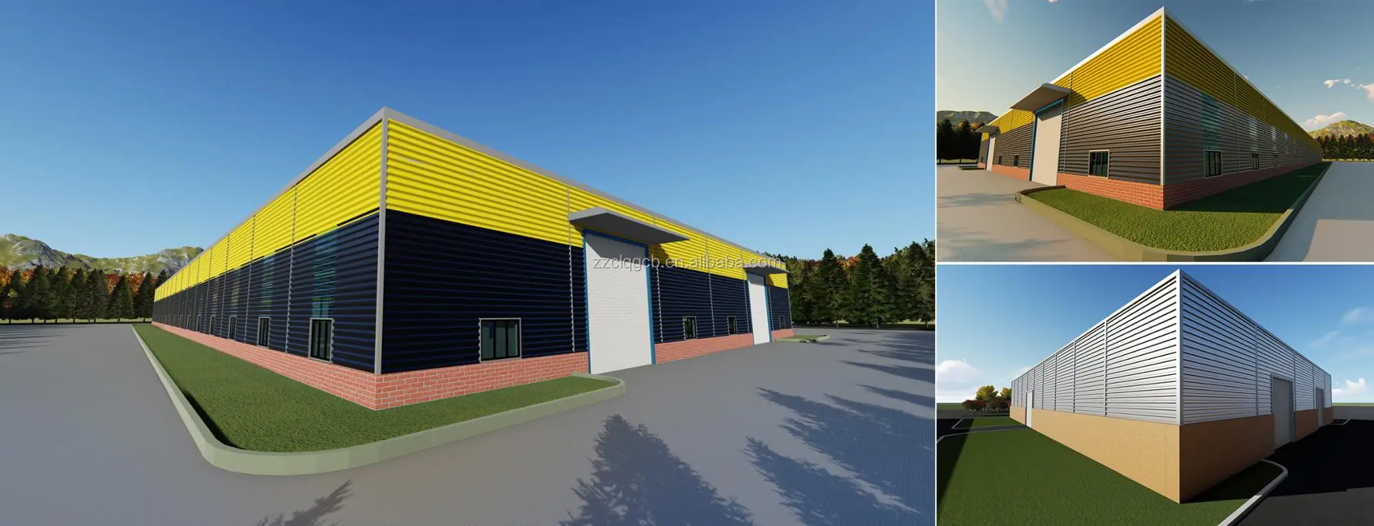 Qingdao Steel Structure Office Hospital Building Prefab