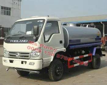 Foton Forland Small Water Truck 5000l Water Bowser Tanker For Sales ...