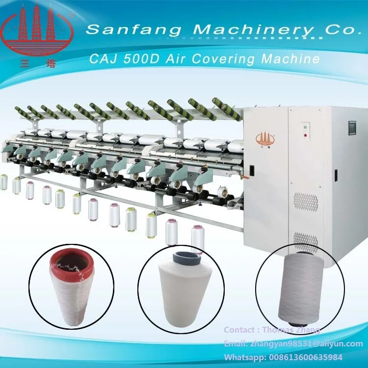 CAJ-500 D High Speed Elastic Yarn Covering Machine| Alibaba.com