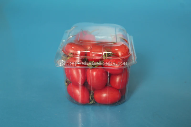 Clear Plastic Cherry Tomato Clamshell Packing250gr - Buy Cherry Tomato ...
