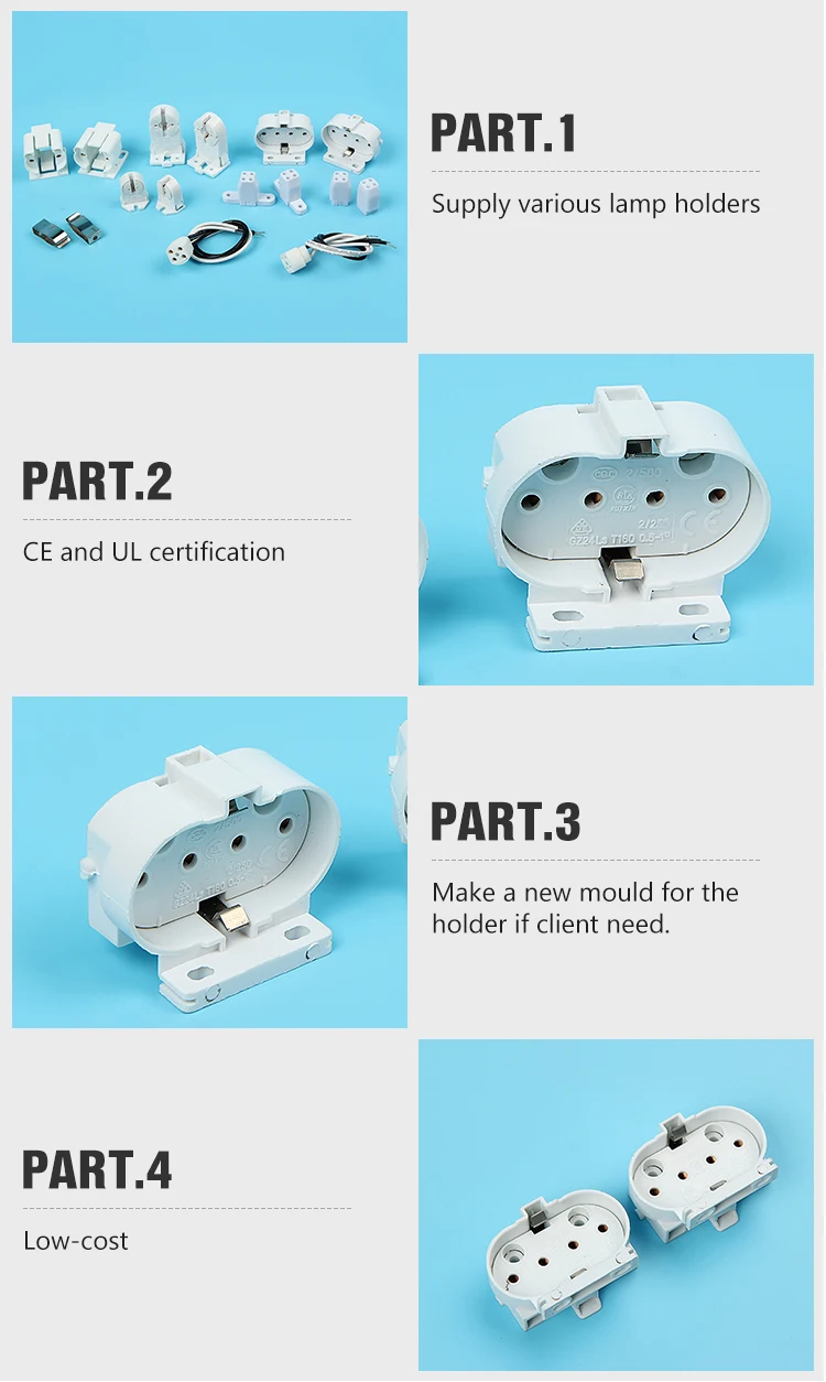 2G11 Socket - High Thermal Conductivity for UV Disinfection