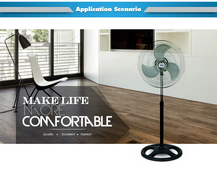 High Standard Manufacturer Custom Evernal Stand Fan Standing Rotating ...