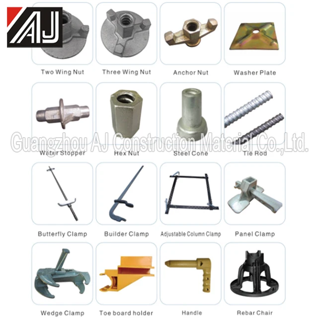 Guangzhou Factory Formwork Accessories Butterfly Clamp for Sale