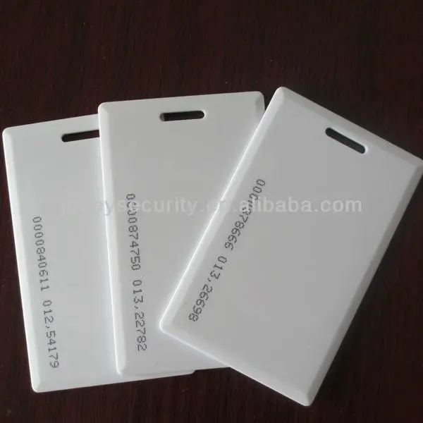 RFID Smart Card Hotel Room Door Card Key for 125khz/13.56mhz, Access ...