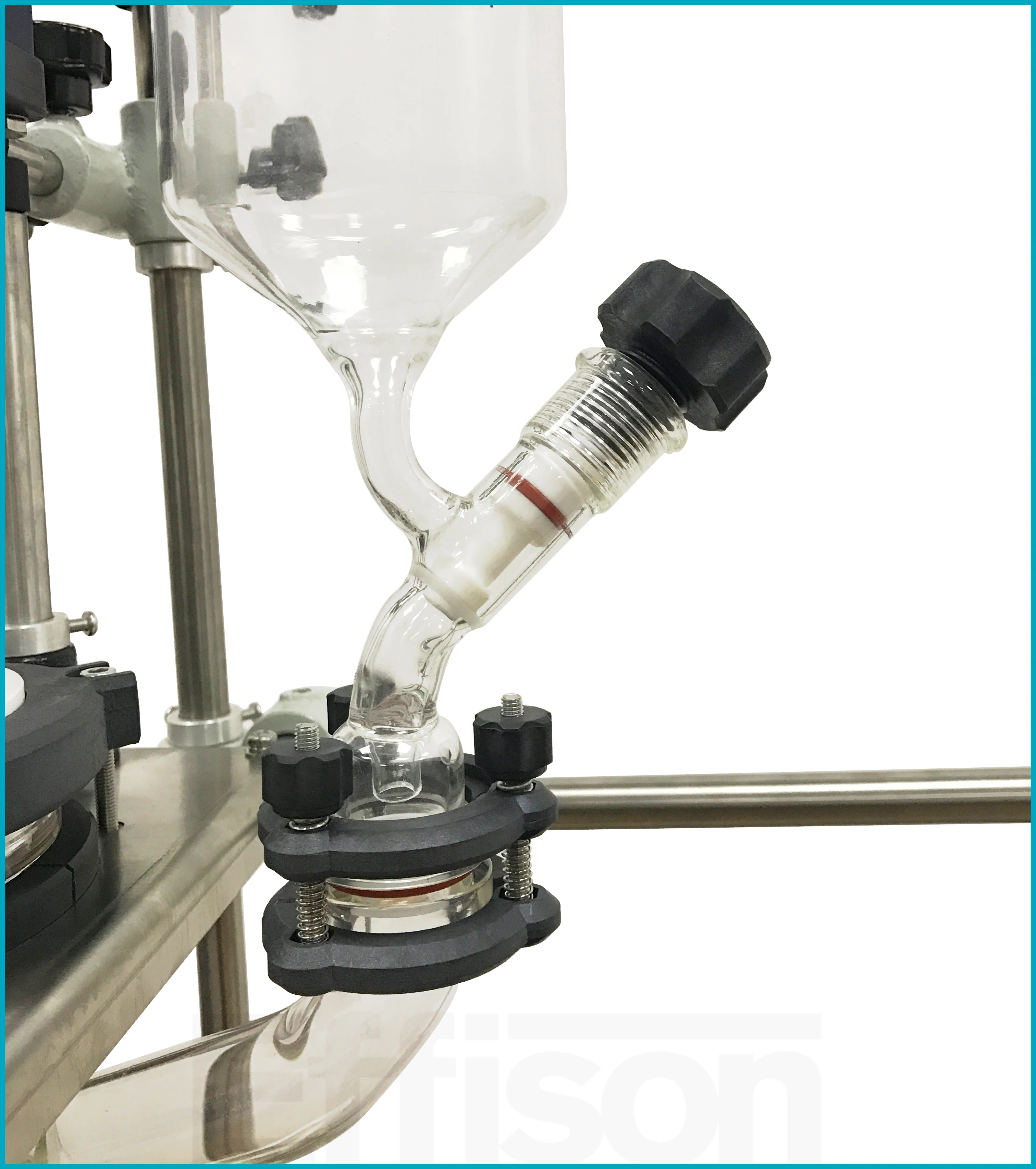 Wiped Thin Film Evaporator for High Efficiency Distillation